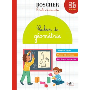 Accueil Librairie Cahier de géométrie CM1-CM2 - Grand Format