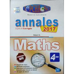 TOP CHRONO MATHS 4 EME 2017 - Librairie - 504162 - achat en ligne ...