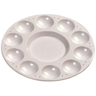 10 trous, Palette ronde professionnelle en plastique