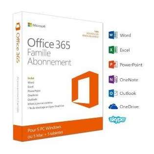 MICROSOFT OFFICE HOME PREMIUM 365 32/64 BITS | Libraire de France