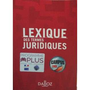LEXIQUE DES TERMES JURIDIQUES 2018-2019 | Rentrée Universitaire ...