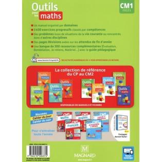 Outils pour les Maths CM1 (2020) - Manuel élève (2020) - Librairie de ...