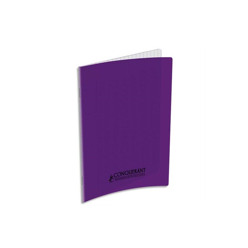 Accueil Papeterie Cahier Pique A4 96P Violet 90G Seyès Polypro