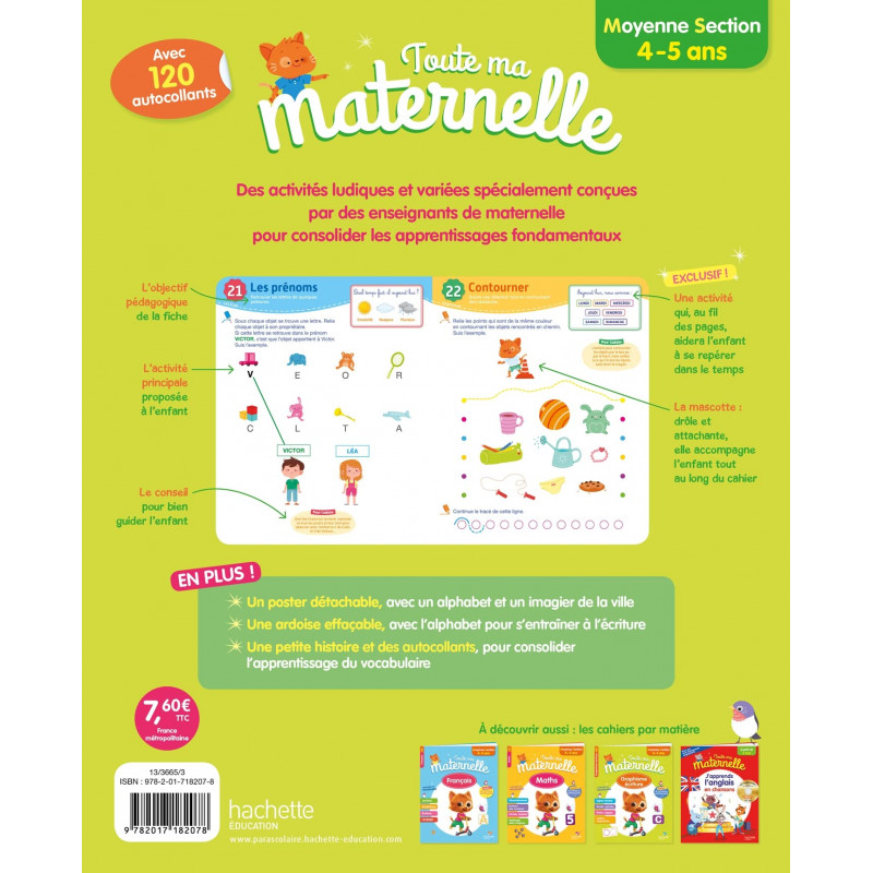 Toute Ma Maternelle- Tout Le Programme - Moyenne Section 4-5 Ans Toute Ma Maternelle- Tout Le Programme - Moyenne Section 4-5 Ans
