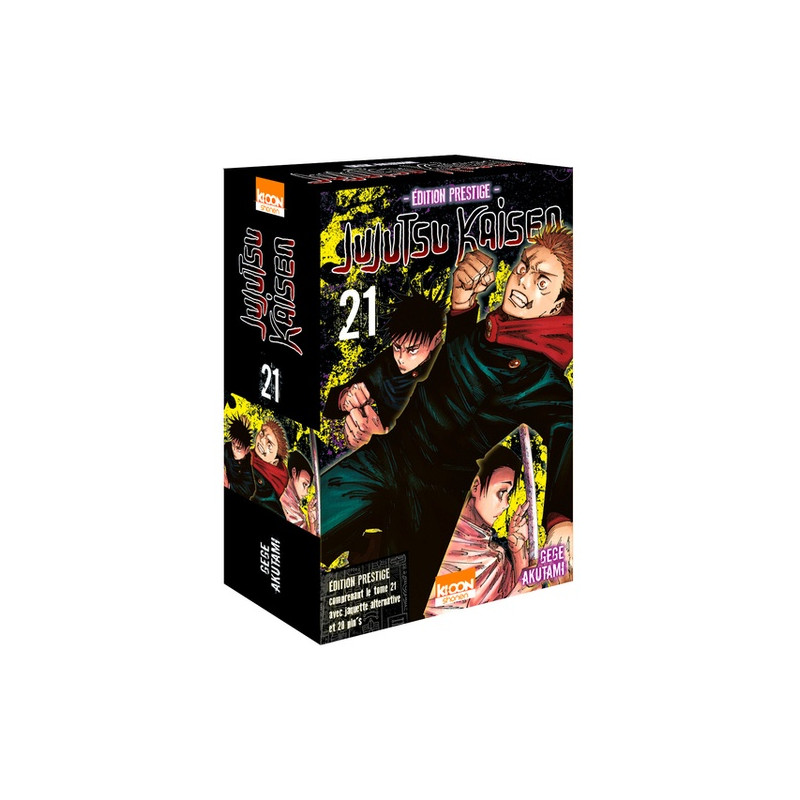 Accueil Librairie Jujutsu Kaisen Tome 21 - Tankobon