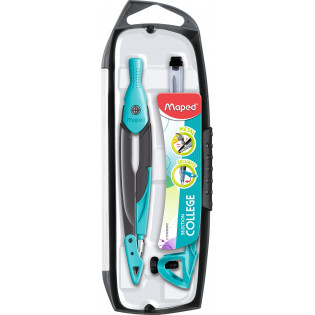 Maped - Compas Métal Open Mine - Coffret 5 pièces - Coloris Aléatoire ...