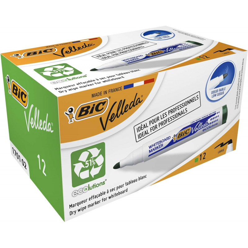 Accueil Librairie Rentrée Scolaire 2024-2025 Marqueur effaçable bic ...