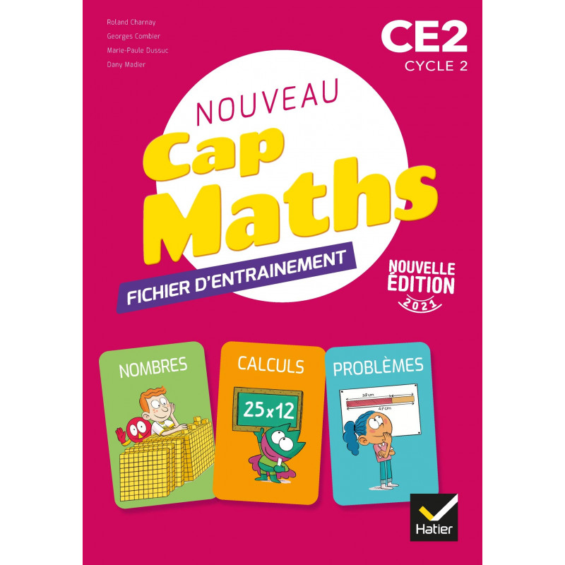 Accueil Librairie Cap Maths CE2 - Éd. 2021 - Fichier d'entrainement ...